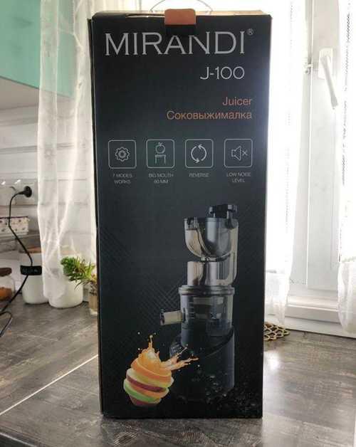 Соковыжималка Mirandi j-100