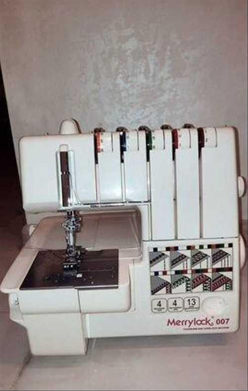Швейная машина коверлок Merrylock 007