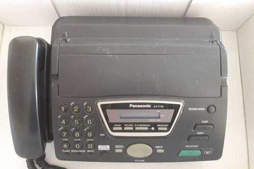 Телефон / факс Panasonic KX-FT76