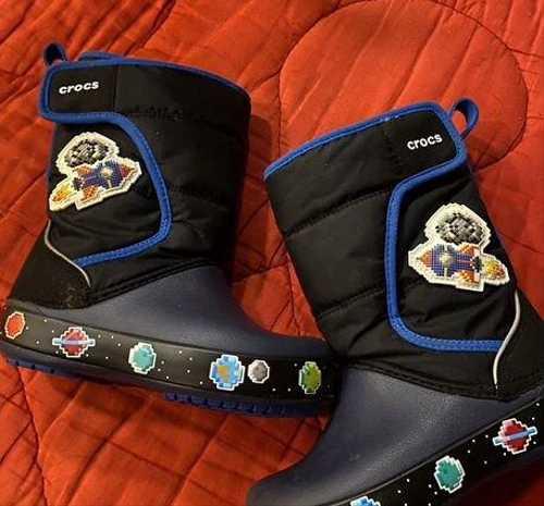 Crocs сапоги утепленные р. 26