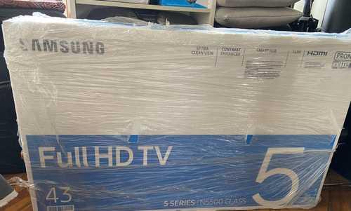 Новый телевизор SAMSUNG UE43n5500 запечатан