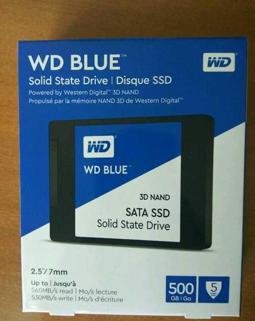 SSD WD blue 500