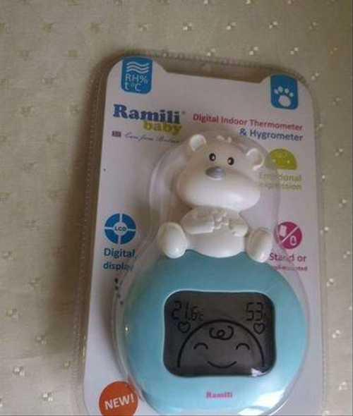 Гигрометр-термометр для детской комнаты ramili