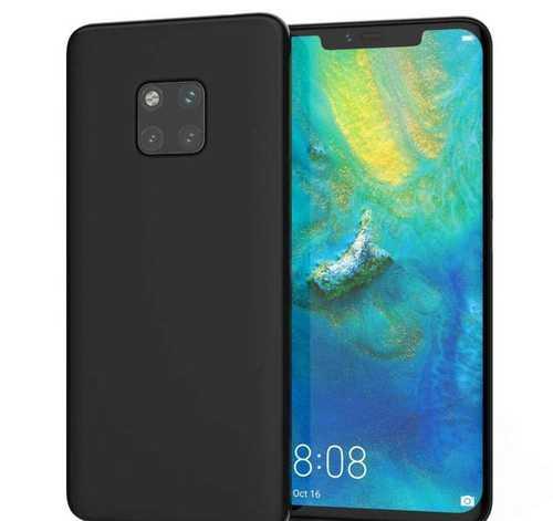 Чехол тпу Huawei Mate 20X (черный)