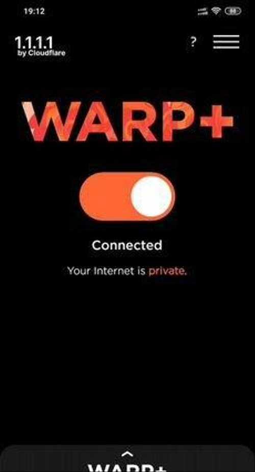 VPN 1.1.1.1 warp+ unlimited, легально