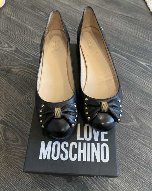 Балетки moschino