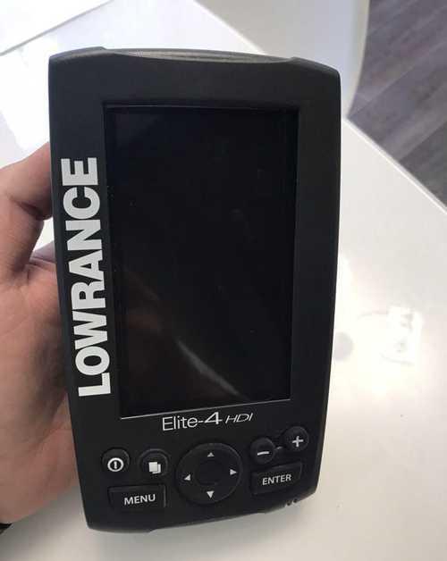 Эхолот картплотер Lowrance elit 4 HDI