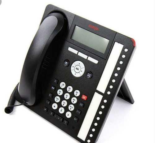 Телефон avaya 1616 i blk