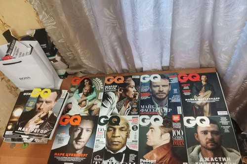 Продам коллекцию журналов GQ+ Maxim, Esquire, CN