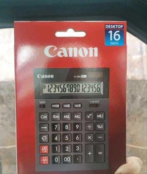 Калькулятор Canon