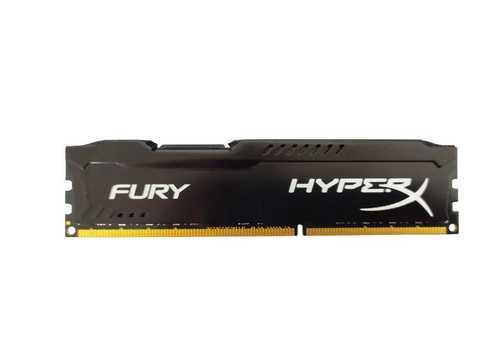 DDR3 8 GB 1600 MHz Kingstone HyperX Fury