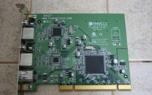 Карта видеозахвата Pinnacle PCI 51015777