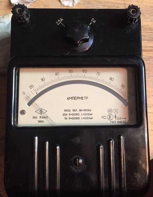 Амперметр Э59