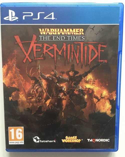Игра для приставки PS4 Warhammer Vermintide