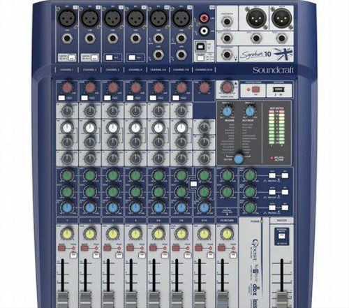 Микшерный пульт Soundcraft Signature 10 аналоговый