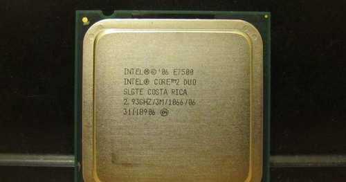 Процессор s775 e7500 Intel Core2Duo