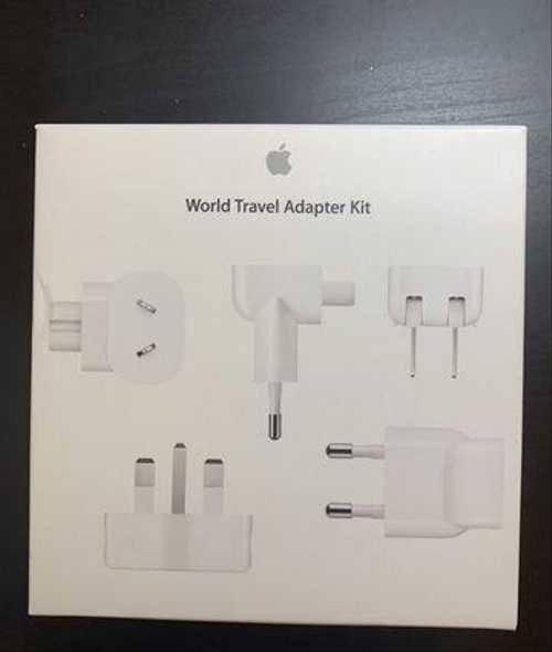 Apple World Travel Kit, переходники вилки