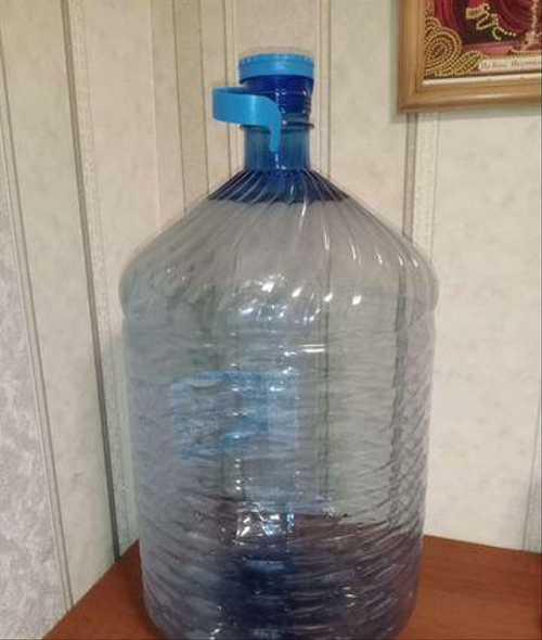 Бутылка пластмассовая 10 л