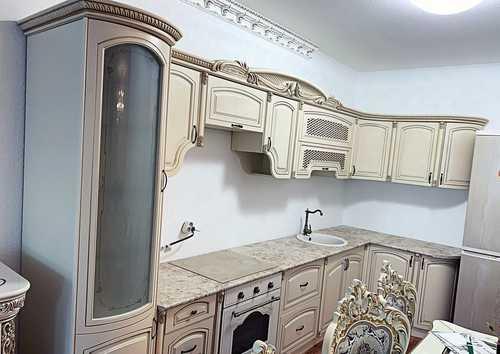 Кухонный гарнитур Мадлен новый 370см- 144см