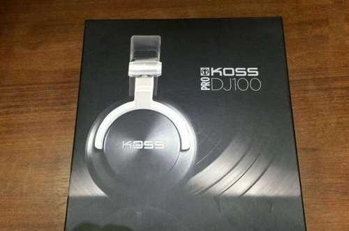 Продаю новые наушники Koss Pro DJ100