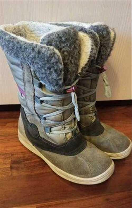 Сапоги зимние для девочки Ecco, 36 разм
