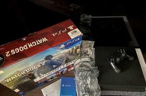 Ps4 slim 1 tb + VR v2 + 2 Move + 4 игры