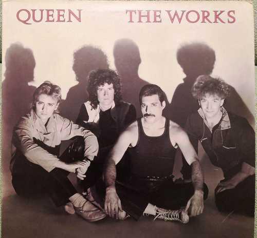 Queen "The Works", UK, 1-й пресс