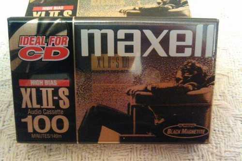Аудиокассеты maxell XL II - S 100