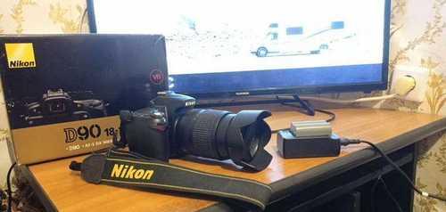 Зеркальный фотоаппарат nikon d90