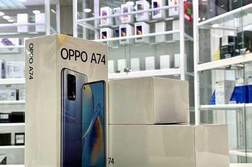 Oppo A74 128Gb Black Новый смартфон