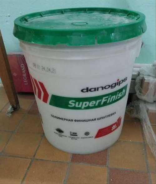 Шпатлевка Danogips Sheetrock SuperFinish 28 кг