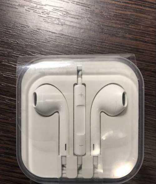 Гарнитура apple EarPods, 3.5 мм, оригинал