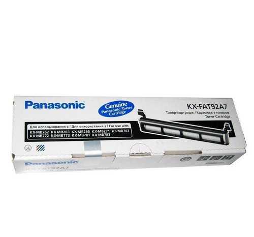 Оригинальный картридж Panasonic KX-FAT92A7