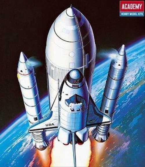 Сборная модель Космос Space Shuttle & Booster Rock