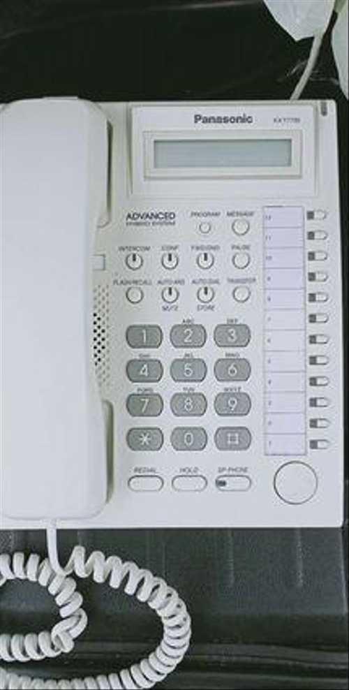 Системный телефон panasonic kx-t7730