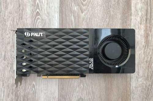 Антикризисная GTX760 2gb Palit тихая турбина