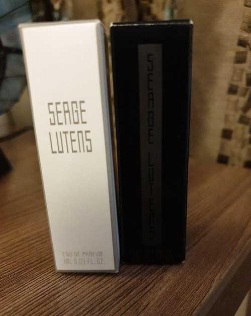 Пробники serge lutens l'eau de paille; de profundi