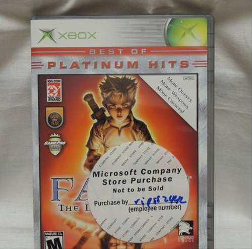 Игра fable для Xbox (2004г)