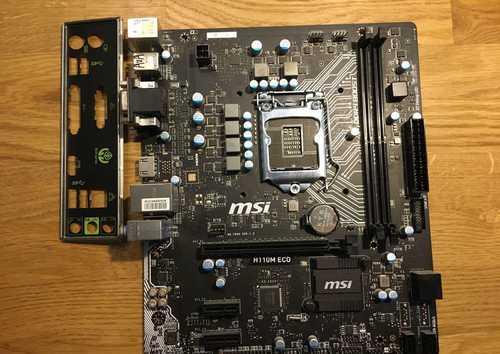 Материнская плата MSI H110M ECO