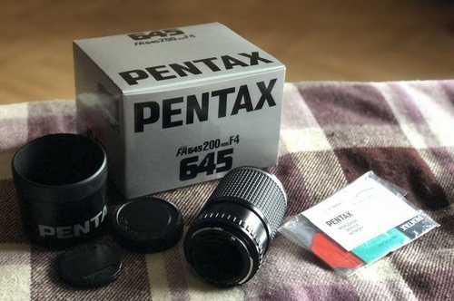 Pentax FA 645 200 mm f/4 в прекрасном состоянии