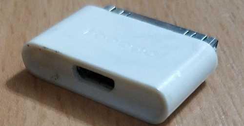 Переходник Apple 30-pin на micro-USB