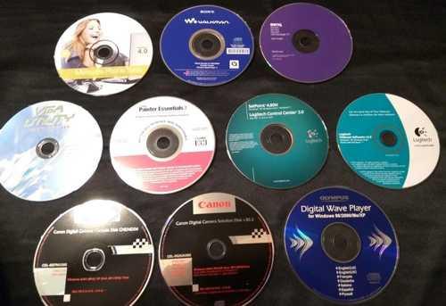 Установочные CD диски с утилитами и драйверами