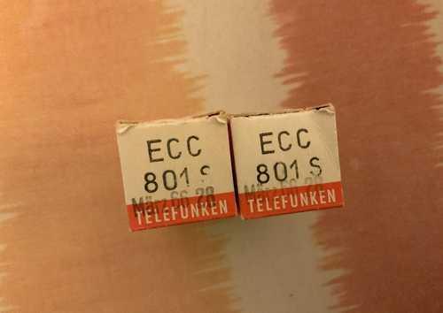 Telefunken ECC801S (1966 г.) пара