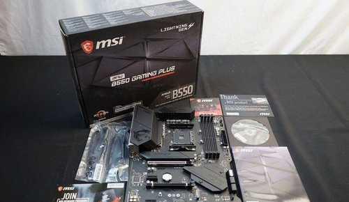 MSI MPG B550 gaming plus