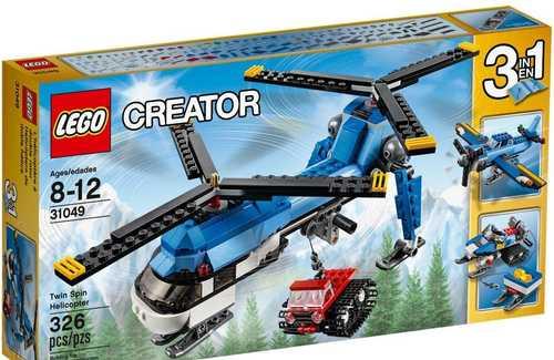 Lego Creator 31049 Двухвинтовой вертолёт (новый)