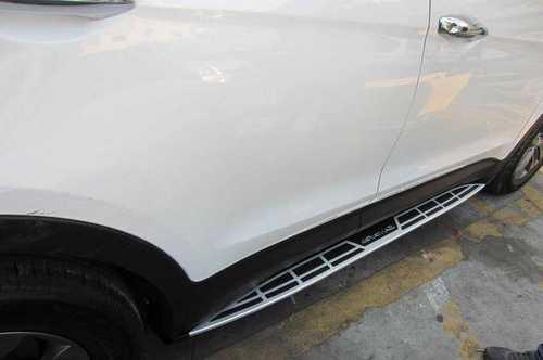 Пороги Hyundai Santa Fe Grand Mobis-Style 12-18