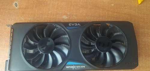 Продам видеокарту evga GTX 970 4Gb