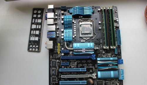 Asus p67 p8p67 evo lga1155 достойная мать плата