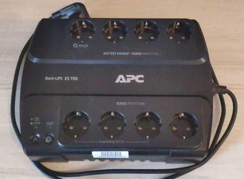 Ибп APC Back-UPS ES 700 (BE700G-RS)