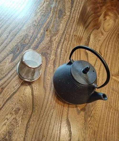 Чайник чугунный заварочный gipfel Vulkan 1183